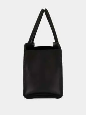Prada Leather Tote Bag - Black