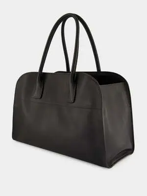 Prada Leather Tote Bag - Black