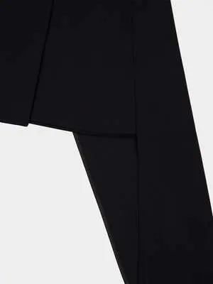 COURREGES Oblique Polywool Skirt