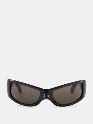 Balenciaga Raven Cat-eye Sunglasses - Black