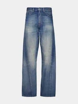 MAISON MARGIELA Wide-leg Denim Jeans - Blue