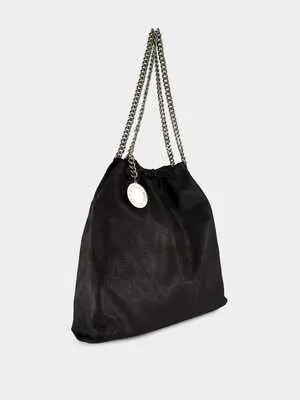 Stella McCartney Falabella Medium Drawstring Bag - Black
