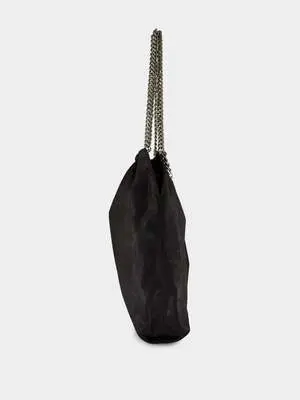 Stella McCartney Falabella Medium Drawstring Bag - Black