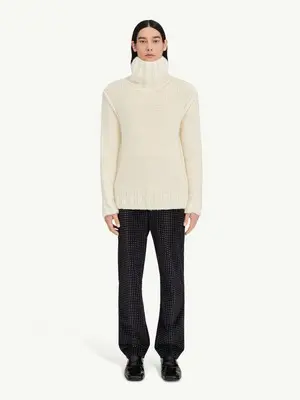 MAISON MARGIELA Chunky Wool Turtleneck Jumper