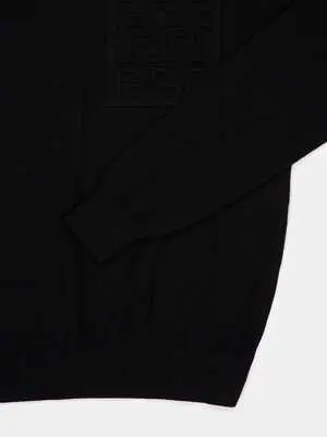 Fendi Wool Jumper With Ff Pocket