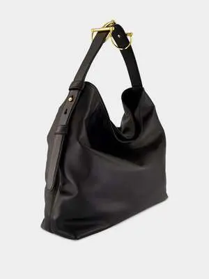 Gucci Leather Beatrix Large Tote Bag - Black