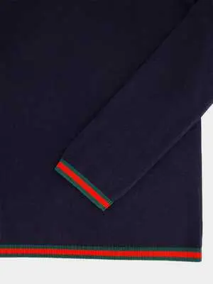 Gucci Cashmere Turtleneck - Blue