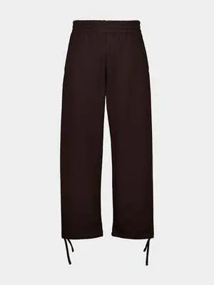 Gucci Dark Cotton Jersey Joggers