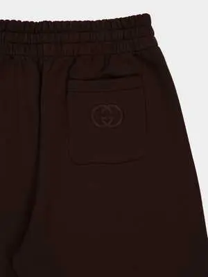Gucci Dark Cotton Jersey Joggers