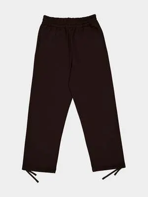 Gucci Dark Cotton Jersey Joggers