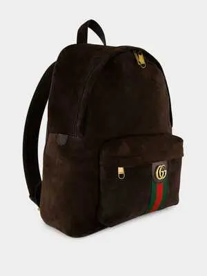 Gucci Ophidia Suede Backpack