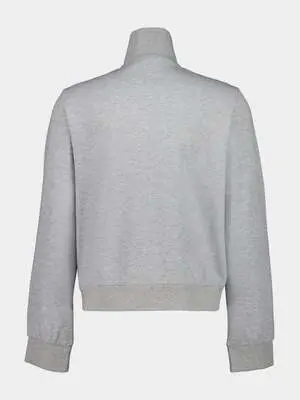 Gucci Mélange Cotton Zip Jacket