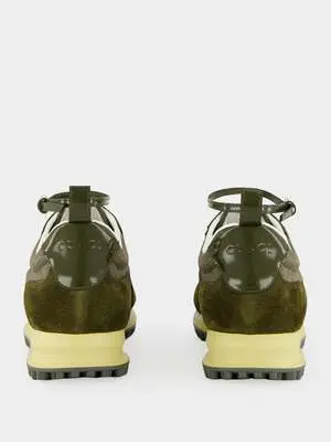 Gucci Re-motion Gg Nylon Trainers - Green