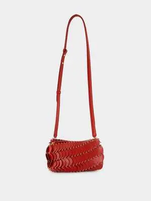 Rabanne Paco Crossbody Leather Bag