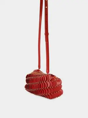 Rabanne Paco Crossbody Leather Bag