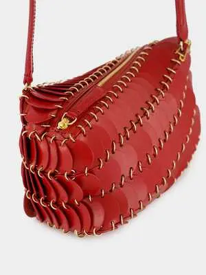 Rabanne Paco Crossbody Leather Bag