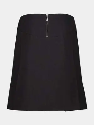 Rabanne Pleated Mini Skirt With Belt