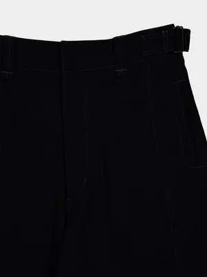 LEMAIRE Maxi Utility Wool Twill Pants