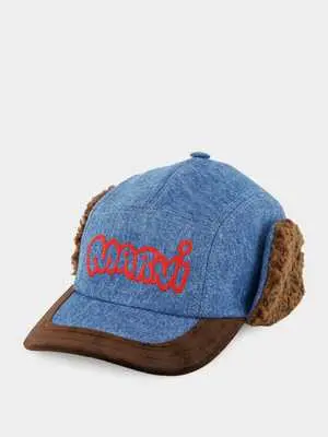 Marni Denim Aviator Baseball Cap