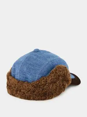 Marni Denim Aviator Baseball Cap