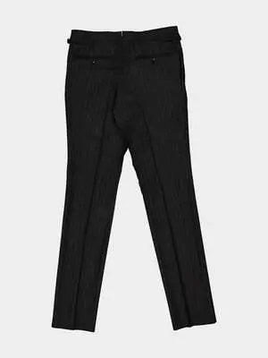 TOM FORD Dark Classic Wool Trousers