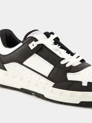 Valentino Garavani Freedots Calfskin Low-top Sneakers - Multicolour