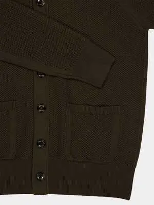 PIACENZA CASHMERE 1733 Virgin Wool Button-up Overshirt - Brown