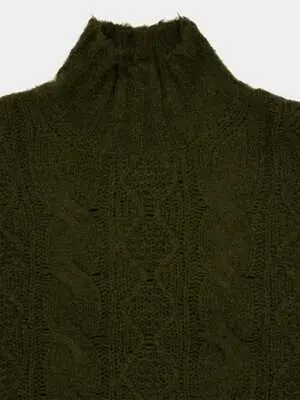 PIACENZA CASHMERE 1733 Alpaca Cashmere High-neck Jumper