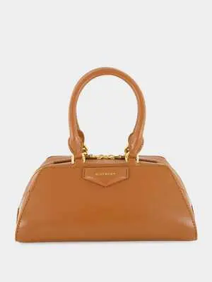 Givenchy Mini Antigona East-west Bag - Brown