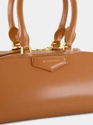 Givenchy Mini Antigona East-west Bag - Brown