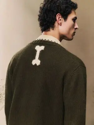 BAZISZT Wool Cardigan