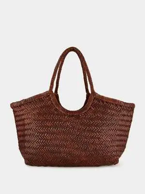Dragon Diffusion Nantucket Big Basket Bag - Brown