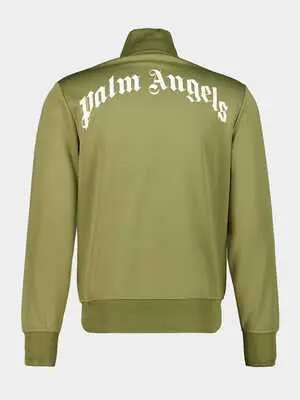 Palm Angels Army Track Jacket - Green