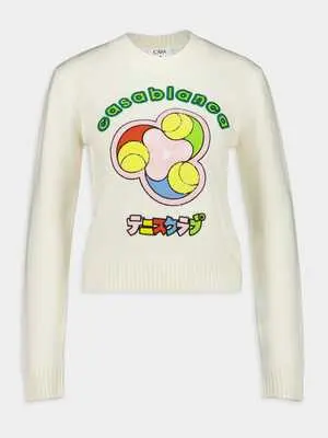 Casablanca Merino Knit Sweater - Multicolour