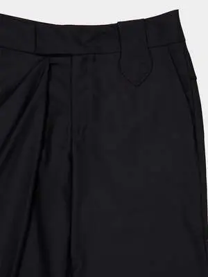 Johanna Ortiz Outlaw Wool Draped Pants