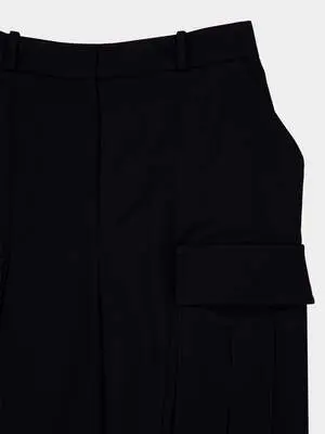 Balmain Wool Cargo Bermuda Shorts