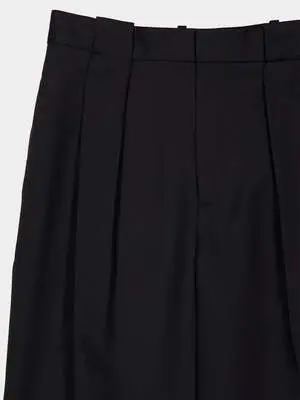 Casablanca Wide-leg Virgin Wool Trousers