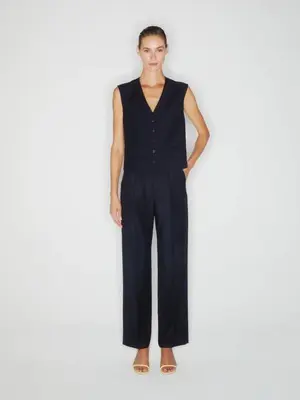 Women's Navy Vests