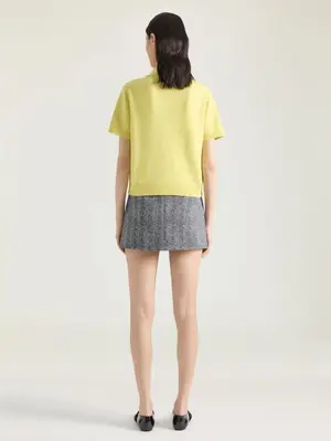 Givenchy Wool-cashmere Polo Top