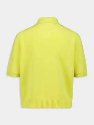 Givenchy Wool-cashmere Polo Top