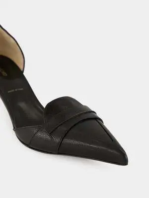 TOM FORD Grain Leather D'orsay Pumps