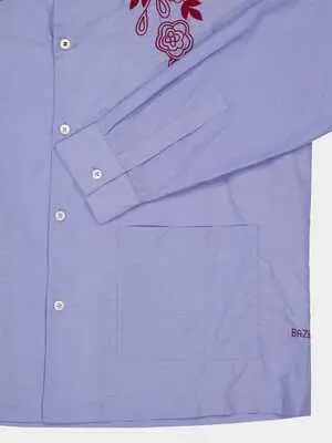 BAZISZT Soft Light Celeste Shirt - Blue