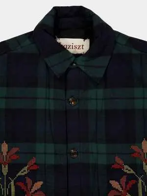 BAZISZT Masin Cotton Shirt Jacket - Multicolour
