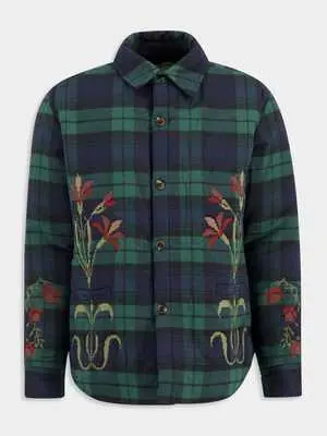 BAZISZT Masin Cotton Shirt Jacket - Multicolour
