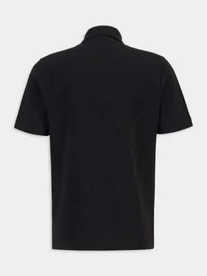 Fendi Ff Jacquard Cotton Polo Shirt