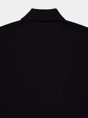 Fendi Ff Jacquard Cotton Polo Shirt