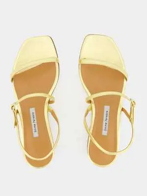 EMME PARSONS Hope Nappa Sandals - Gold
