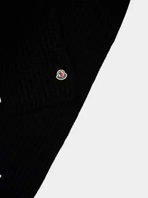 Moncler Wool Knit Scarf