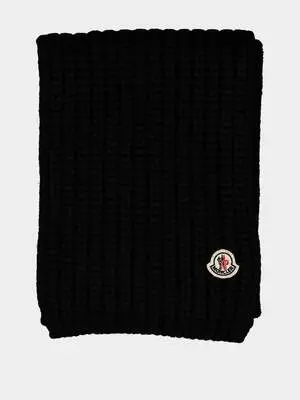 Moncler Wool Knit Scarf