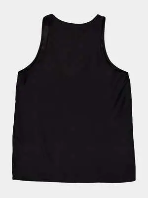 PAULA Serena Silk Tank Top - Black